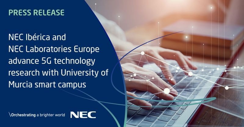 NEC Ibérica and NEC Laboratories Europe advance data space and 5G technology research with a ...
